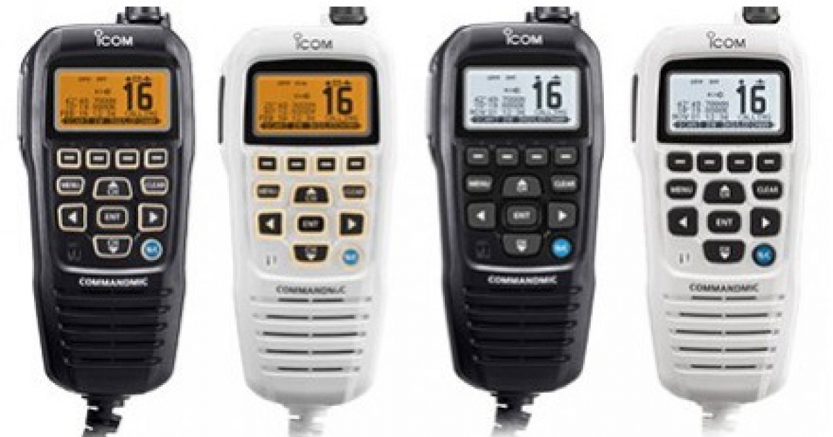 HM-195 Icom COMANDMIC - Radios VHF portables et fixes I-COM - MTO ...